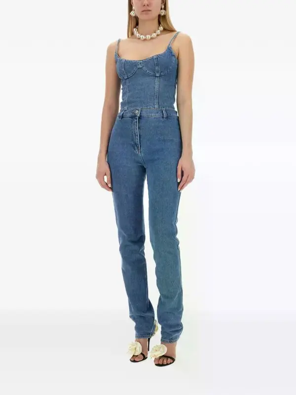 Magda Butrym Belt-loop Buttoned Jeans