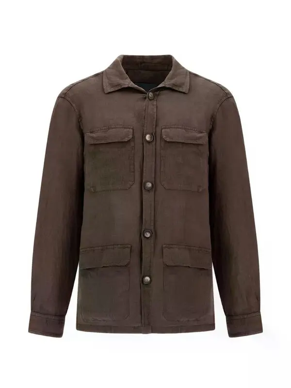 Herno Flap-pocket Shirt Jacket
