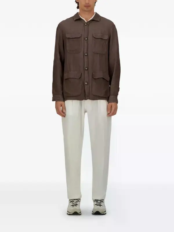 Herno Flap-pocket Shirt Jacket