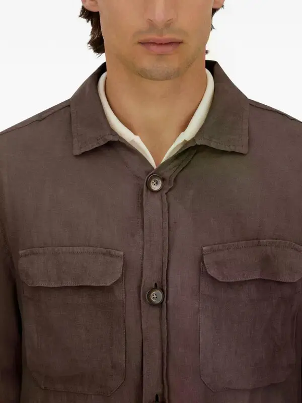 Herno Flap-pocket Shirt Jacket