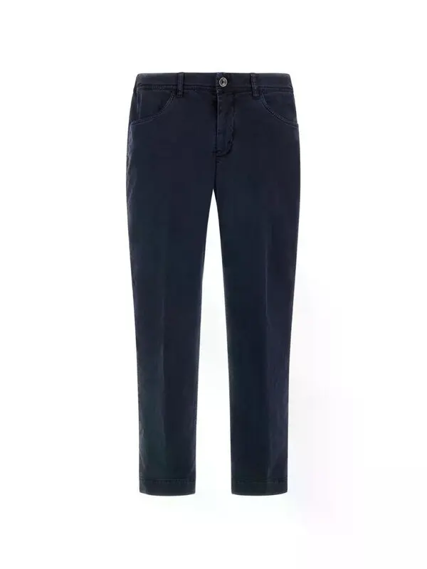Herno Elasticated Waist Five-pocket Trousers