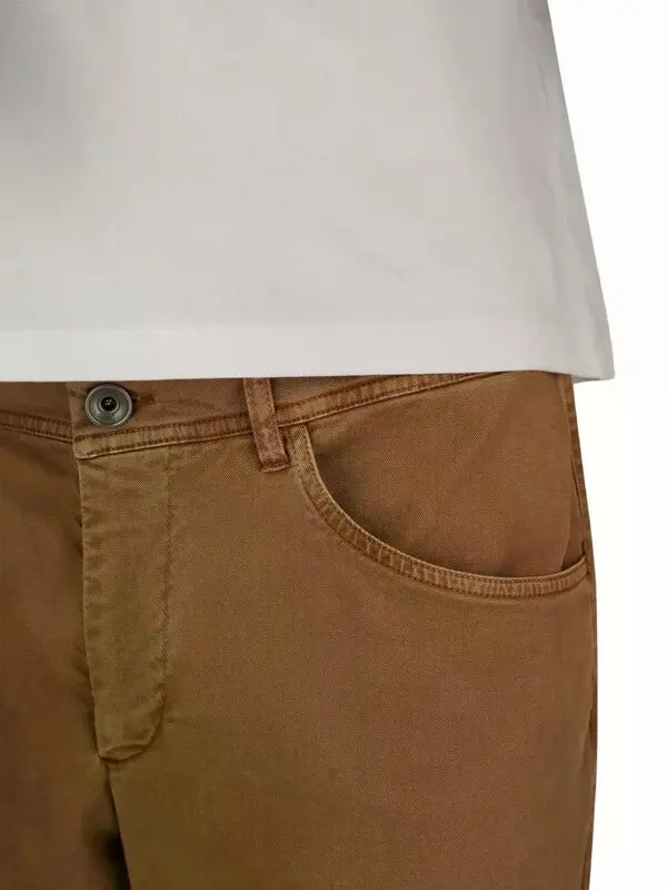 Herno Elasticated Waist Five-pocket Trousers