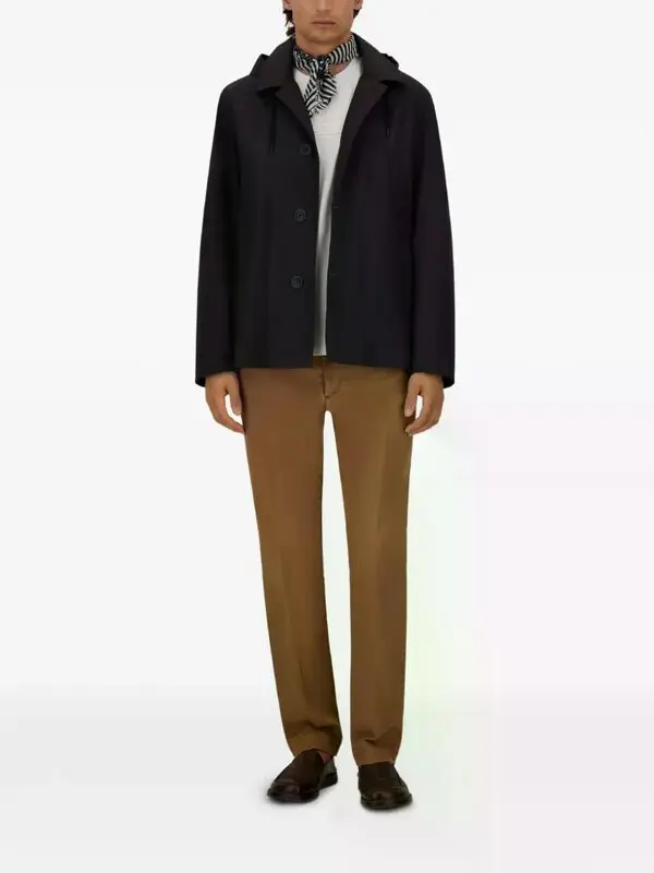 Herno Elasticated Waist Five-pocket Trousers