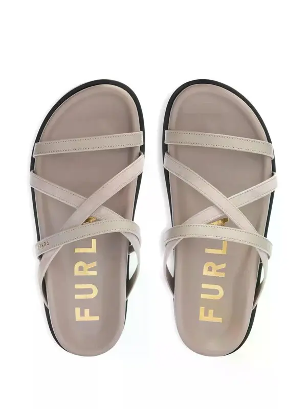 Furla Solea Logo-strap Sandals