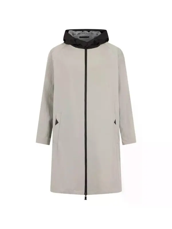 Herno Hooded Zip-fastening Coat