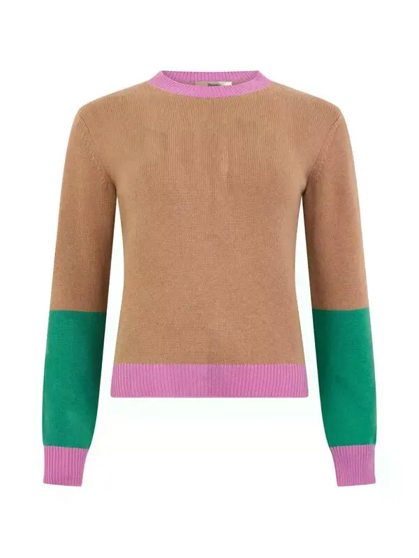 Herno Colour-block Sweater - Neutrals