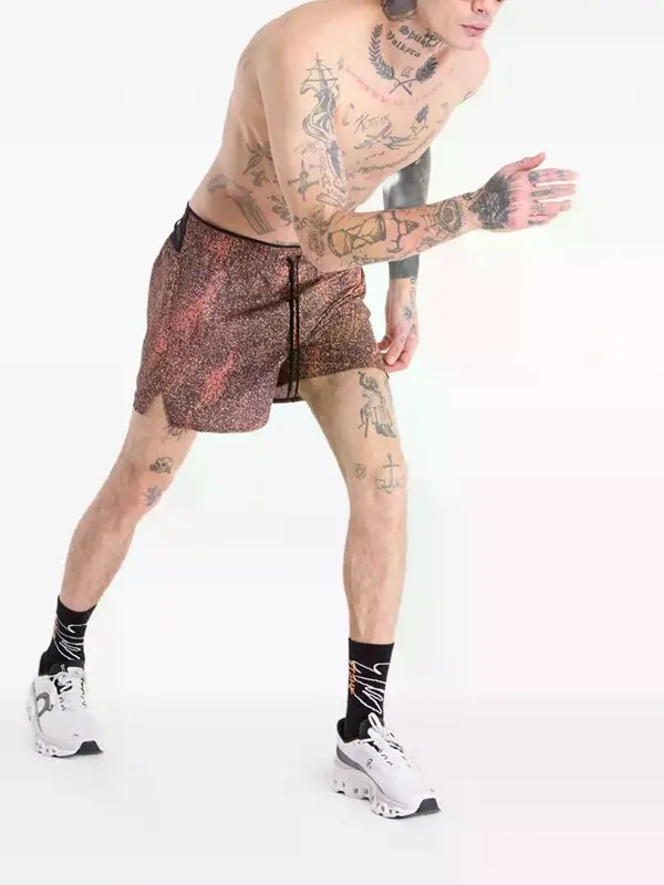On Printed Track Shorts