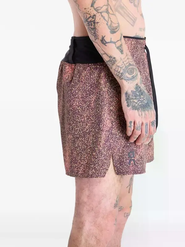 On Printed Track Shorts