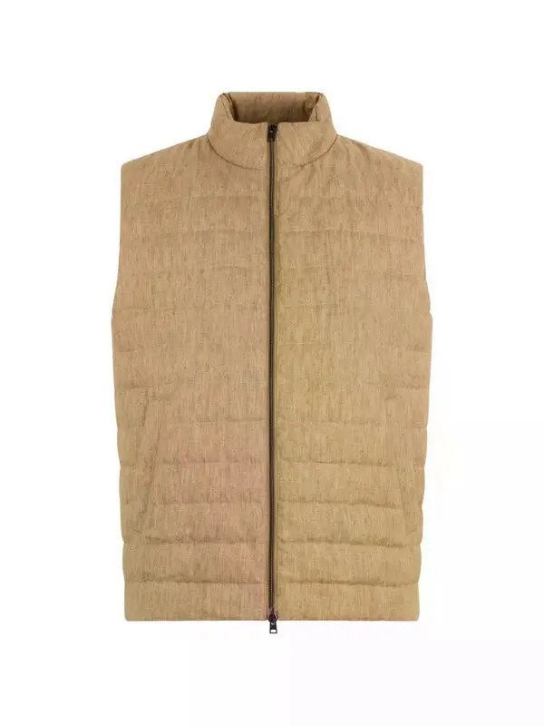 Herno Zip-up Quilted Gilet
