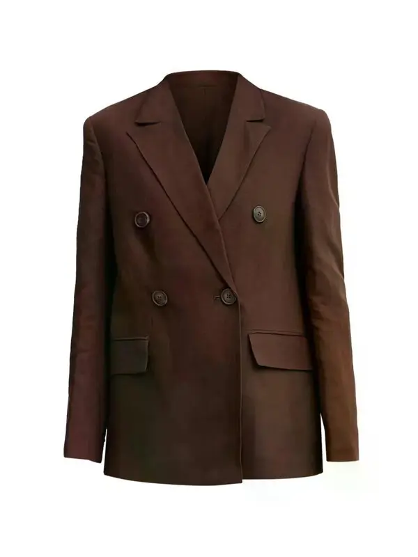 TWINSET Double-breasted Blazer - Brown