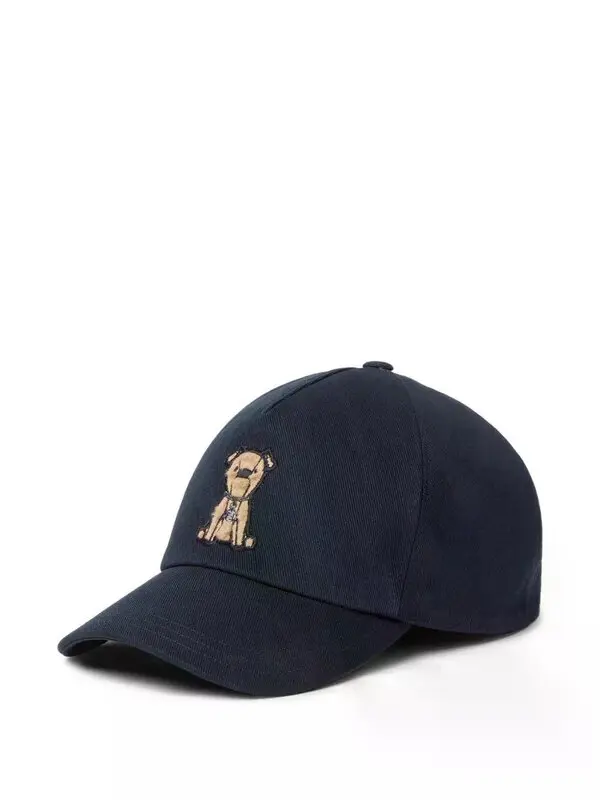 Fendi Dog-patch Baseball Cap - Blue