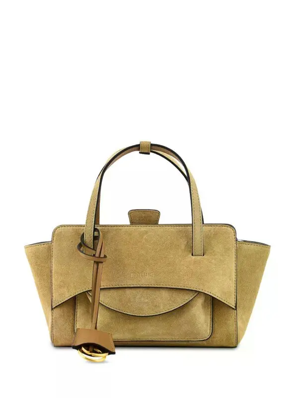 HIDESINS Suede Tote Bag - Neutrals
