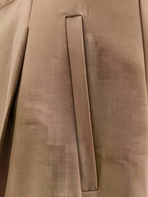 SEMICOUTURE Welt-pocket Trousers