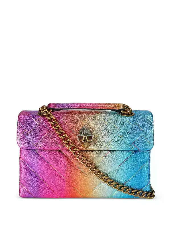 Kurt Geiger Chevron Embellished Shoulder Bag