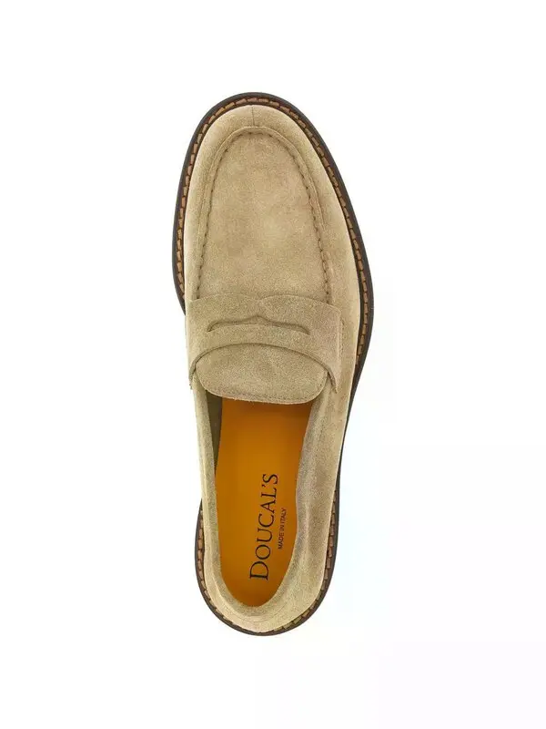 DOUCAL'S Suede Loafers - Neutrals