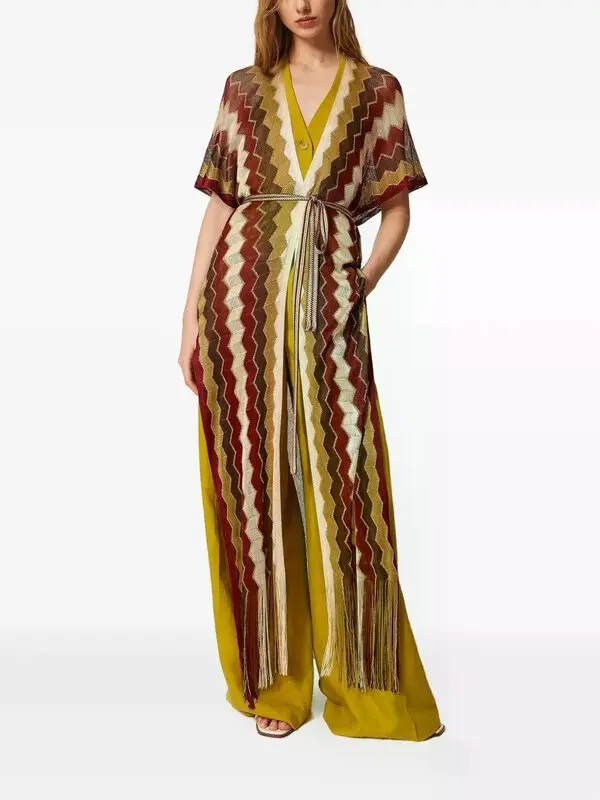 TWINSET Zigzag-pattern Kimono