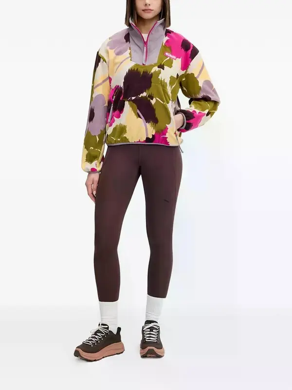 Columbia Floral Zip Top