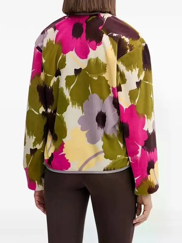 Columbia Floral Zip Top
