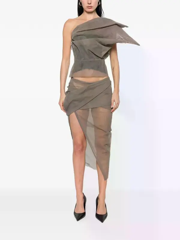 Rick Owens Claudia Draped Top