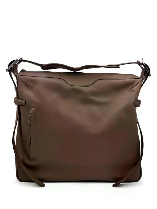 BONASTRE Rider L Shoulder Bag - Brown