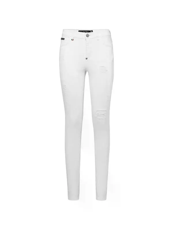 Philipp Plein Distressed Jeans