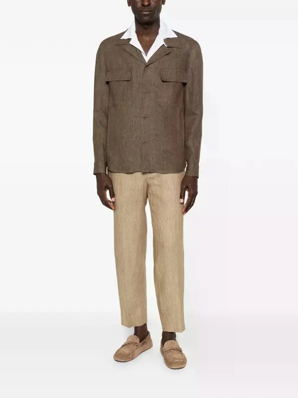 BRIGLIA 1949 John Flap-pocket Shirt Jacket