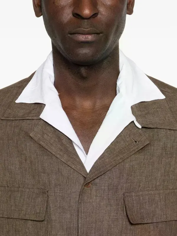 BRIGLIA 1949 John Flap-pocket Shirt Jacket