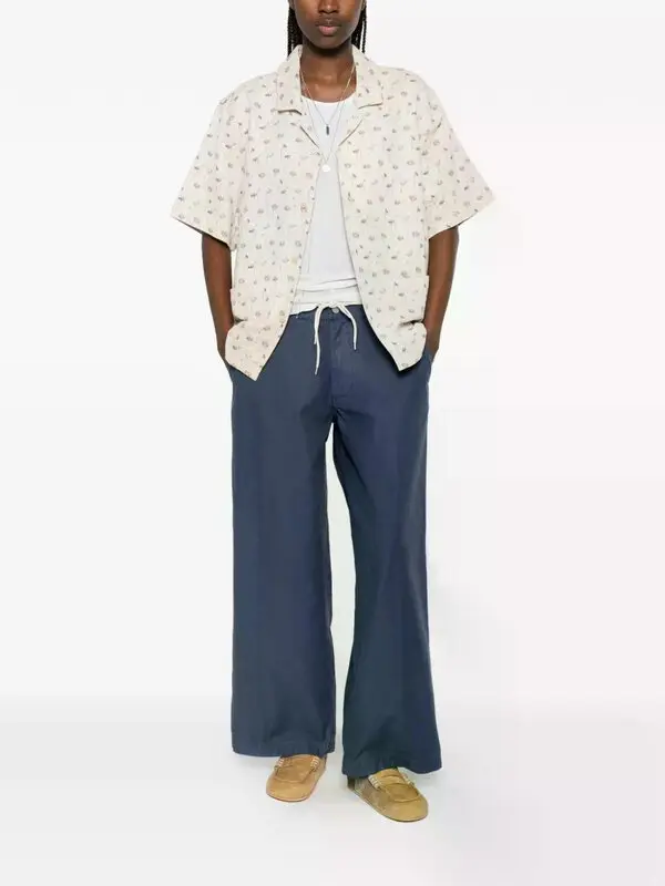 ERL Belt-loops Trousers - Blue