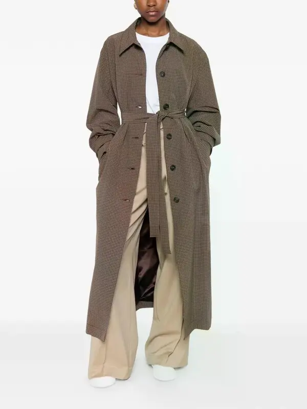 RÓHE Drawstring Pleated Trousers - Neutrals