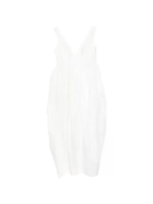 RÓHE Sculptural Textured Maxi Dress