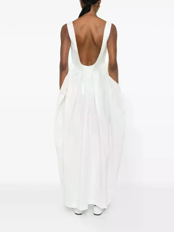 RÓHE Sculptural Textured Maxi Dress