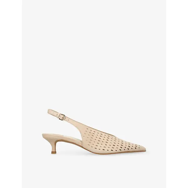 Dolce Vita Alenna Suede Slingback Courts - Camel