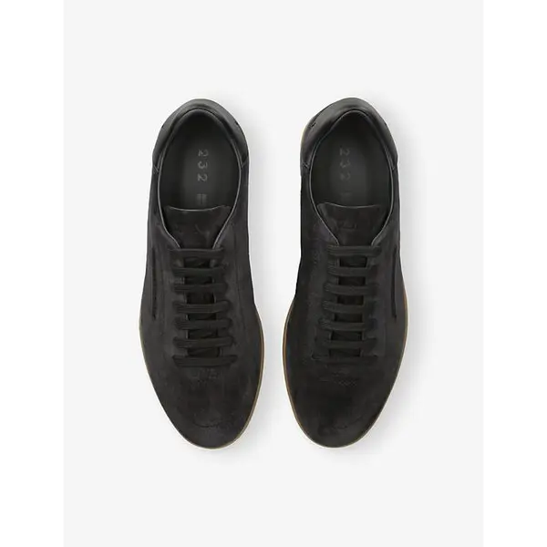 Zegna 232 Suede Trainers - Navy
