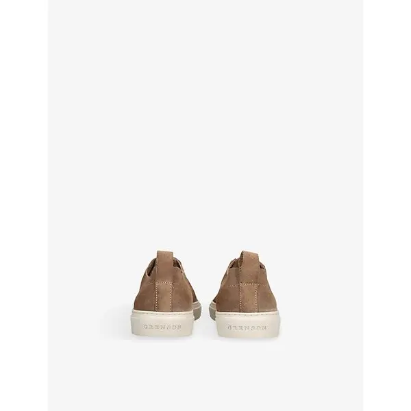 Grenson Sneaker 1 U Suede Trainers - Beige