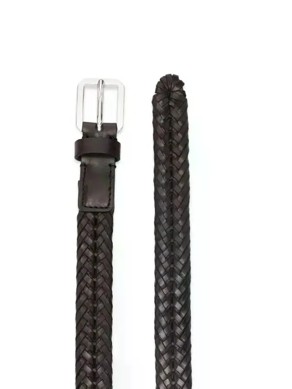 TOM FORD Braided Leather Belt