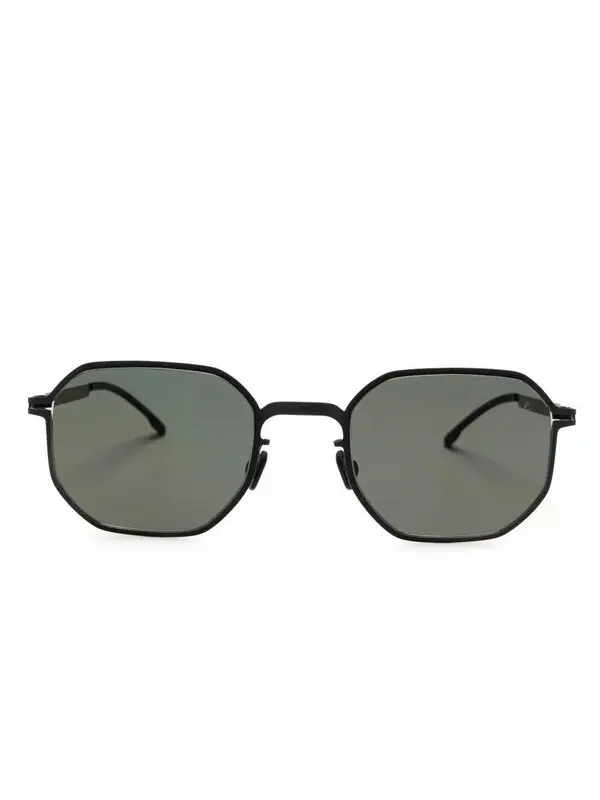 Mykita Geometric Frame Sunglasses - Black