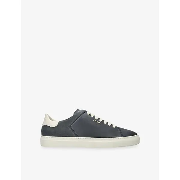Axel Arigato Clean 90 Split Leather And Suede Trainers - Navy