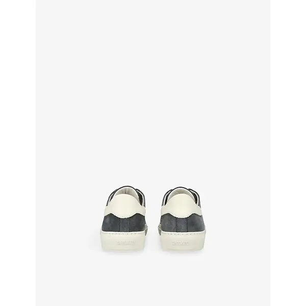 Axel Arigato Clean 90 Split Leather And Suede Trainers - Navy