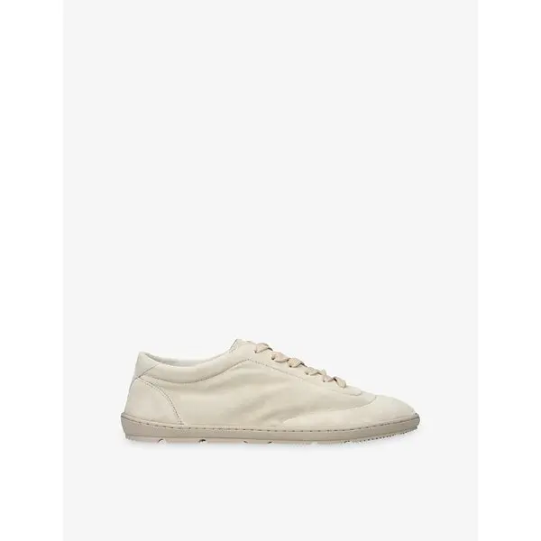 Brunello Cucinelli Suede Low Top Trainers