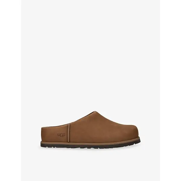UGG Otzo Suede Clogs - Dark Brown