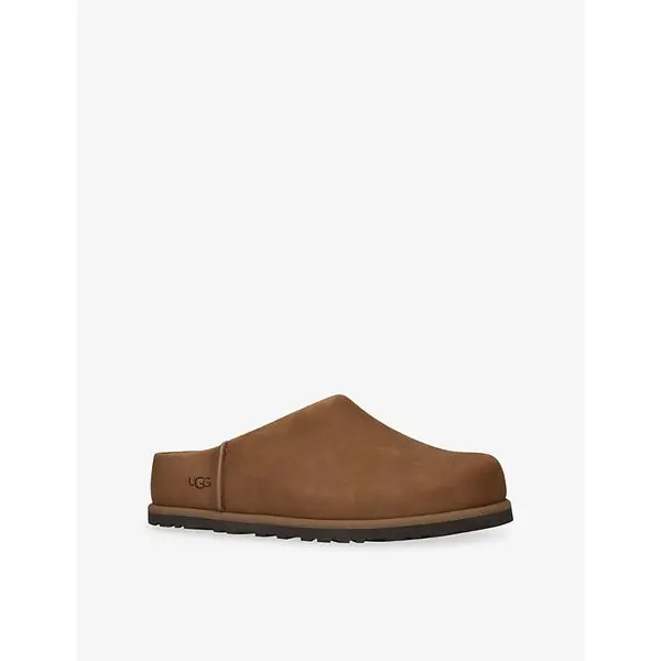 UGG Otzo Suede Clogs - Dark Brown