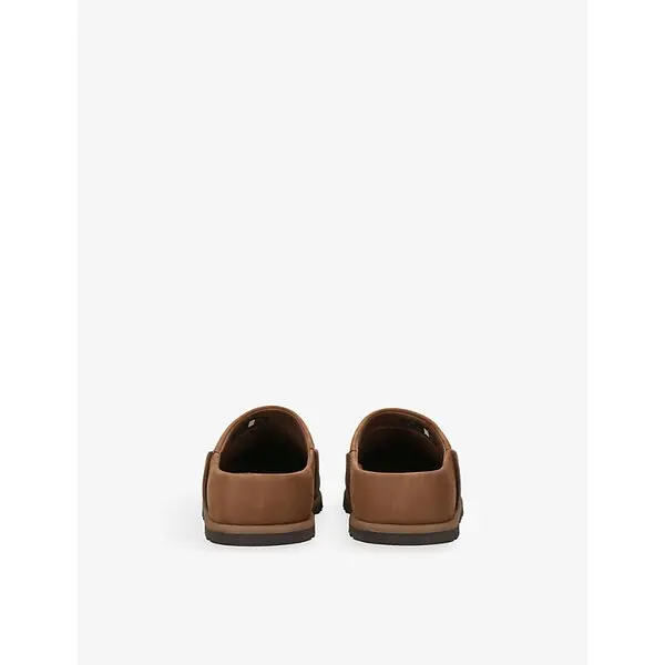 UGG Otzo Suede Clogs - Dark Brown