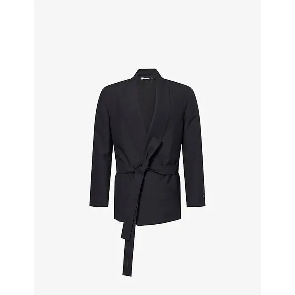Fear Of God Shawl Collar Double-breasted Wool Blazer