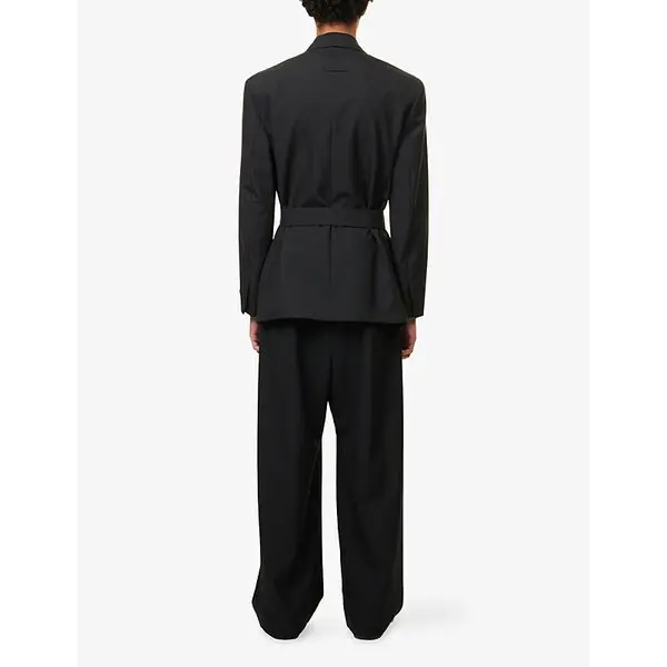 Fear Of God Shawl Collar Double-breasted Wool Blazer