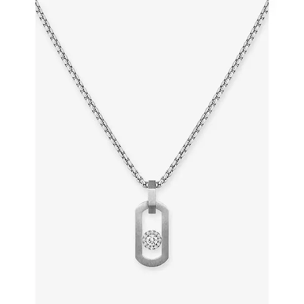 Messika So Move Diamond Pendant Necklace