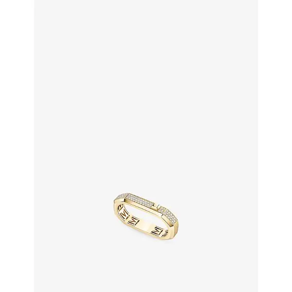 Messika Moderniste Two-finger Diamond Ring - Yellow
