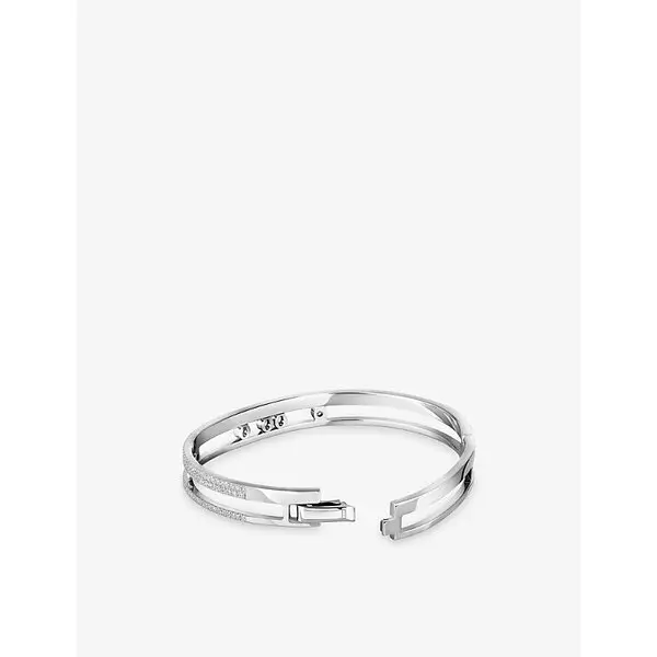 Messika Move Romane Pavé Diamond Bangle Bracelet
