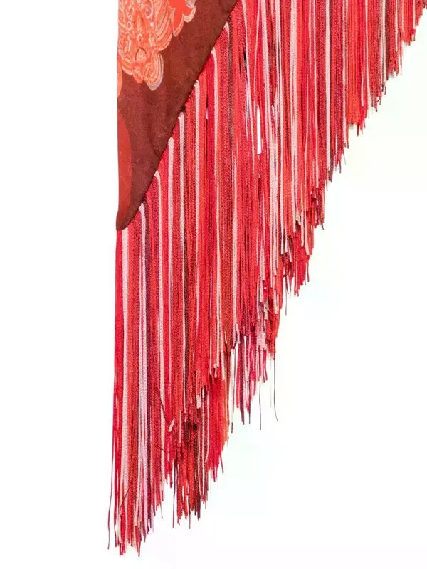 Etro Printed Fringed Scarf
