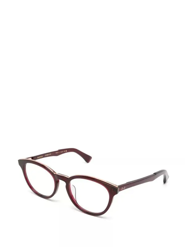 Dita Khaysun Square-frame Glasses - Red