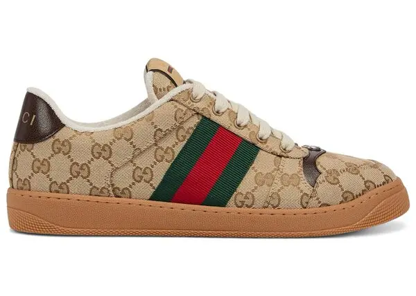 Gucci Screener Gg Canvas Sneakers - Sand